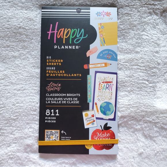 The Happy Planner | Office | The Happy Planner Big Stickers Classroom ...